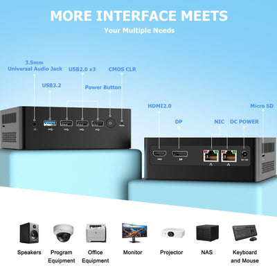 AWOW Mini PC AK10 - Intel N100